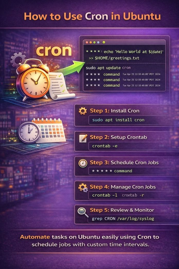 How to Use Cron in Ubuntu