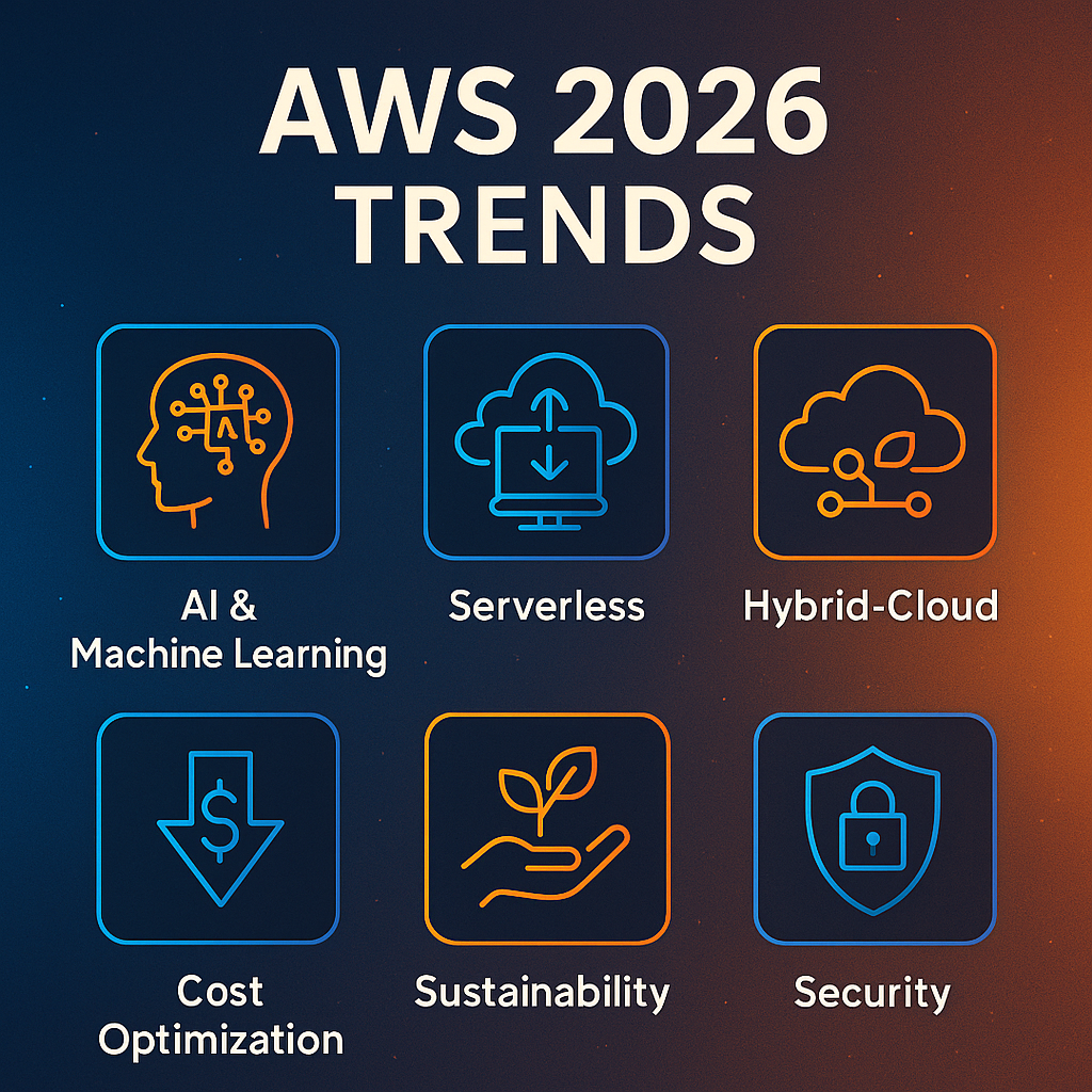 Top Amazon Web Services (AWS) Trends Dominating 2026 in the US & UK